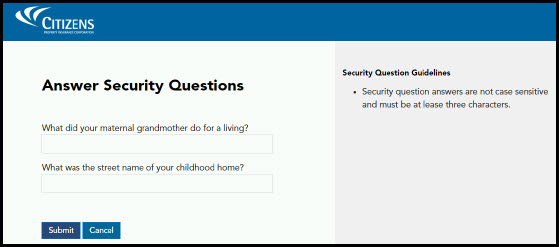 How do I reset my password for myPolicy?